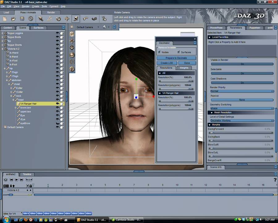 Workflow - Daz to Unity by way of Ultimate Unwrap - Unity Engine ...