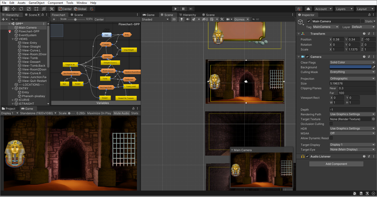 Camera changes position, when PLAY is started - Unity Engine - Unity ...