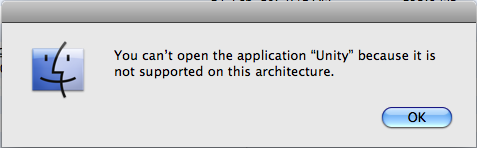 Cannot Open Unity. Not supported architecture ?? - Unity Engine - Unity Discussions
