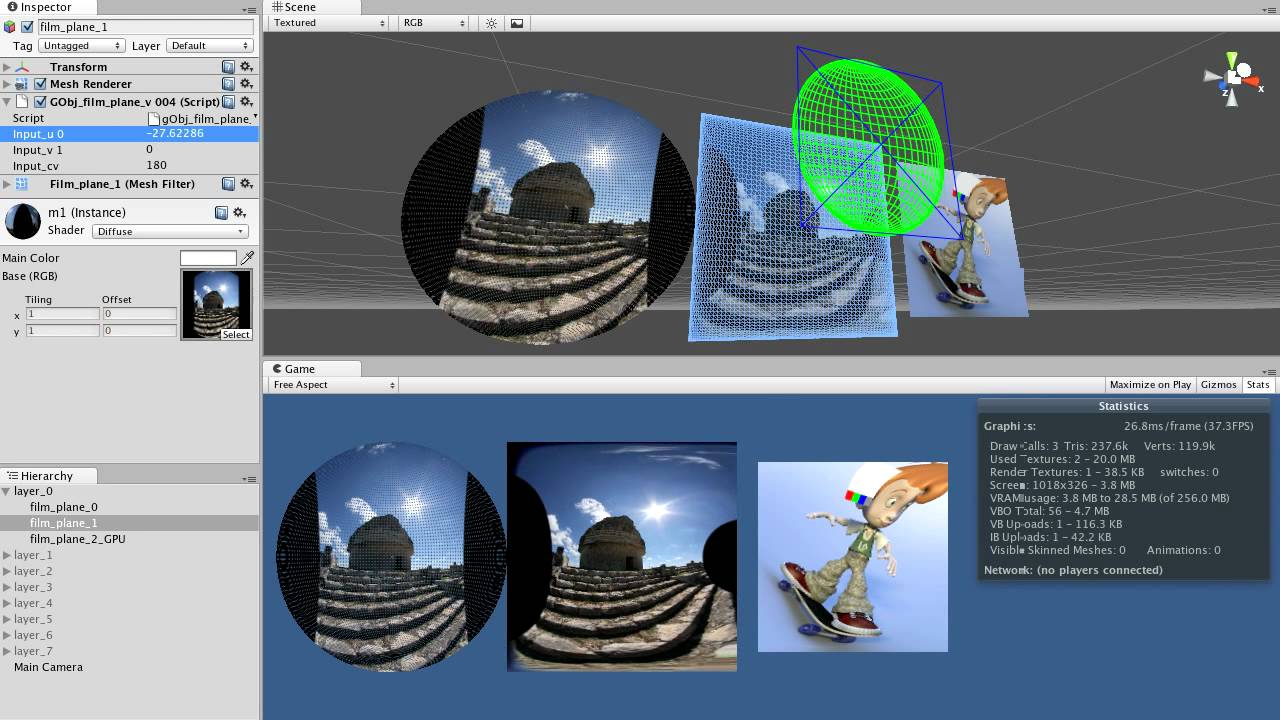 Camera distortion (fisheye lens) effect in Unity. How? - Unity Engine ...