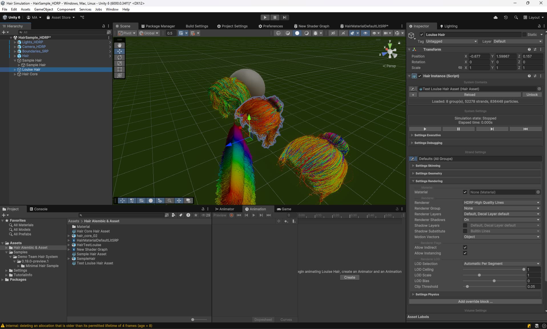 Hair System : Documentation ? and materials for hair - Unity Engine ...