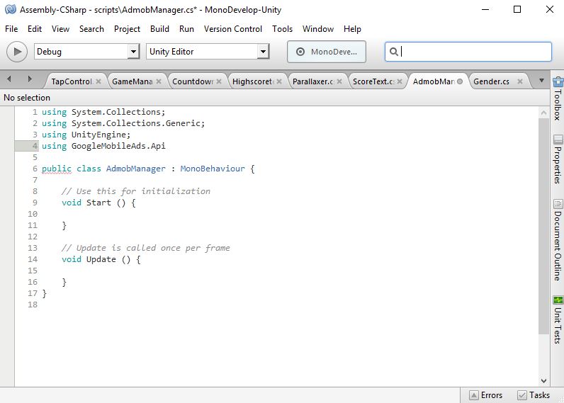 Type or Namespace 'GoogleMobileAds' could not be found. - Unity Engine ...