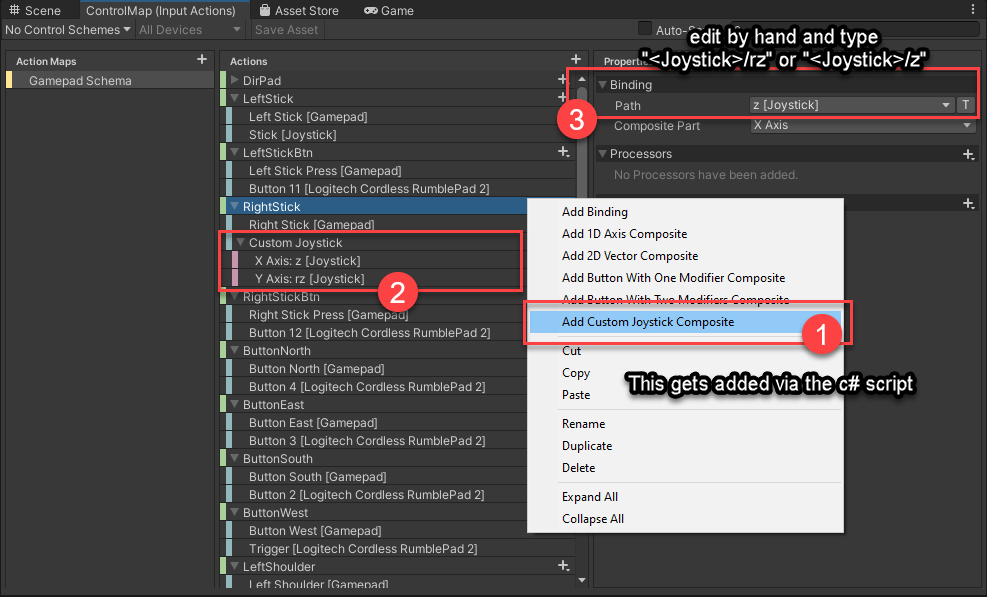 SOLVED: New Input System not listening to right thumb stick - Unity ...