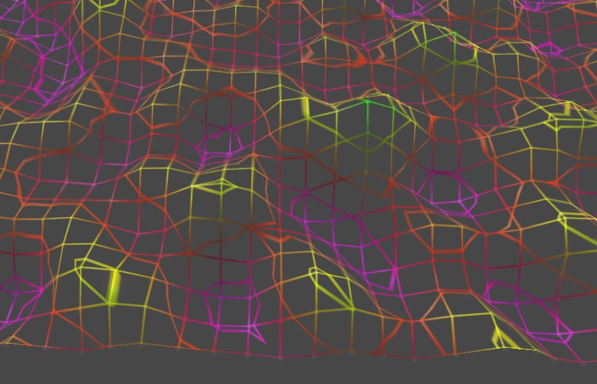 Shader Graph on mesh. How to make a semi transparent grid? - Unity Engine - Unity Discussions