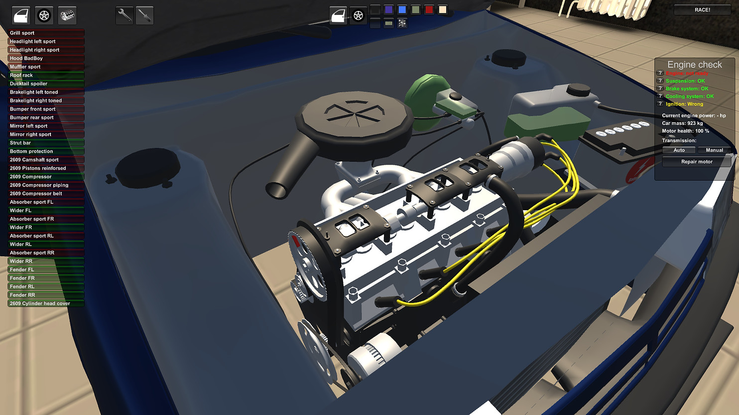 [v2.0 RELEASED] Keeree Car Constructor - Car customization & tuning - an SLR like template ...