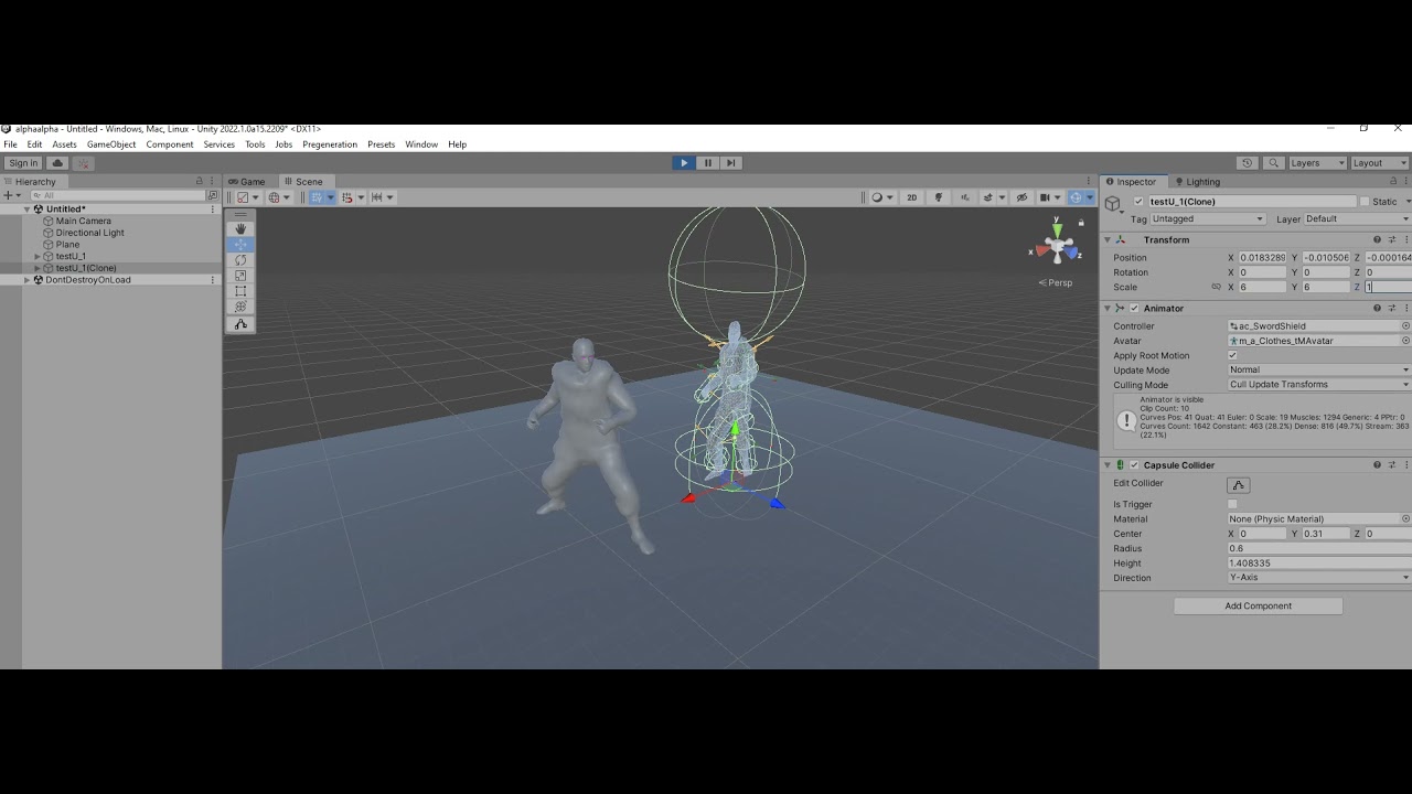 Scale Ragdoll Character Runtime - Unity Engine - Unity Discussions