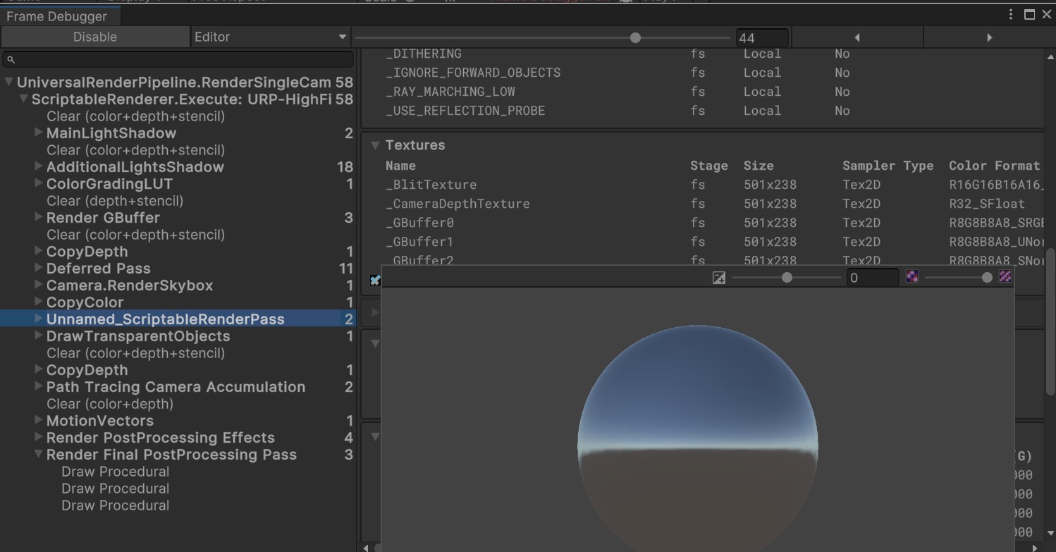 [UUM-2631] URP Full Screen Pass doesn't work with Reflection Probe - Unity Engine - Unity ...