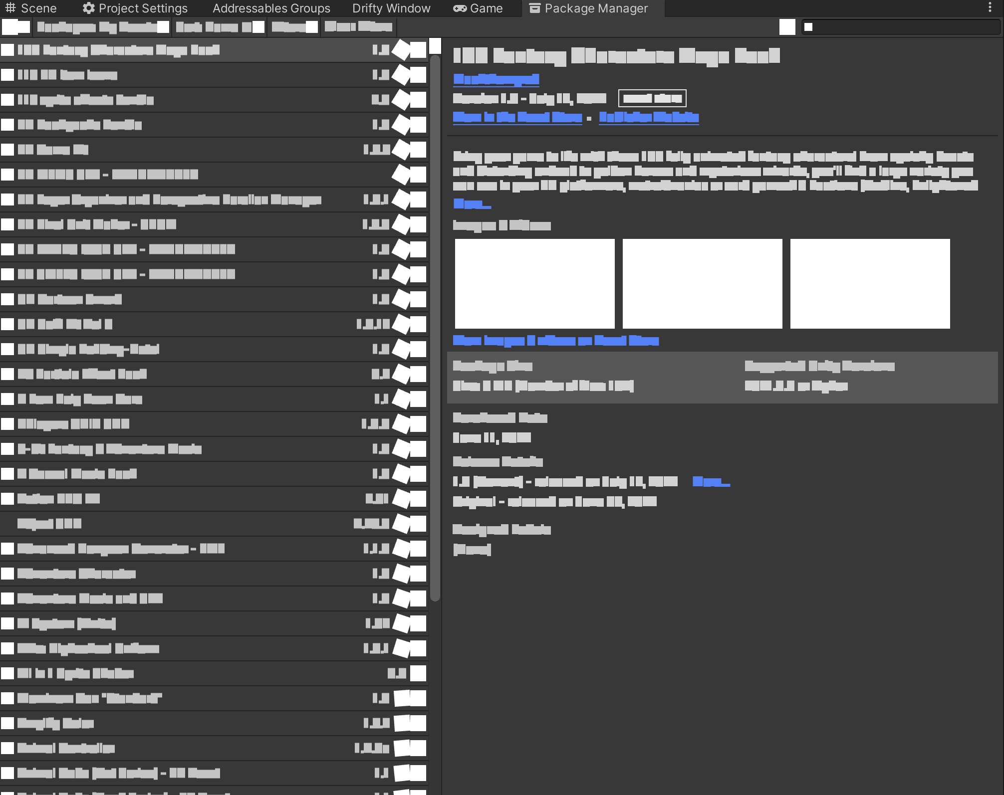 Package manager font/display error - Unity Engine - Unity Discussions Package manager font/display error - Unity Engine - Unity Discussions