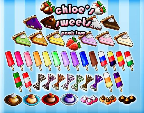 Chloe's Sweets: 2D Dessert Icon Pack Series - Community Showcases ...