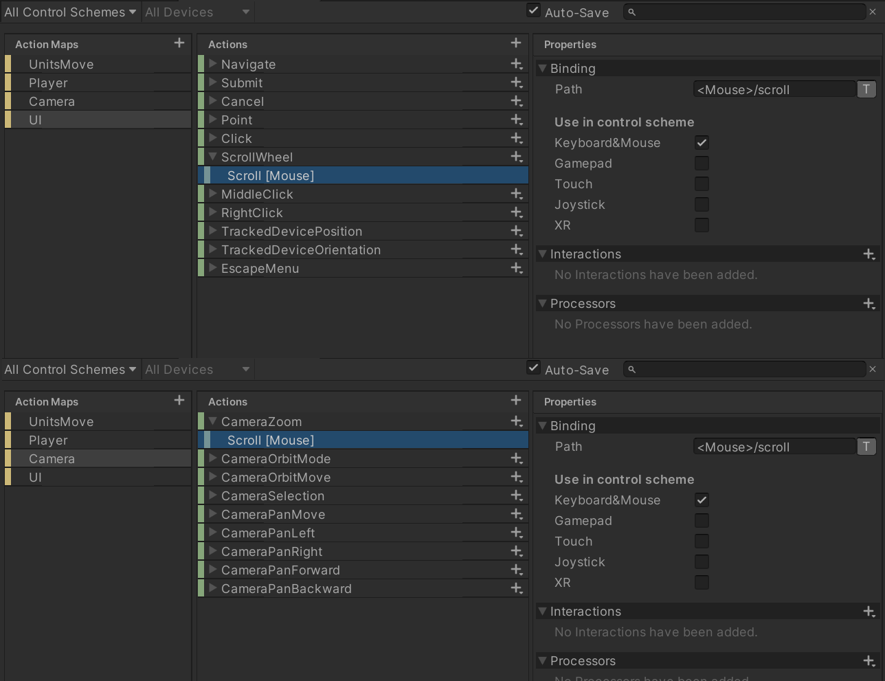 New Inputsystem Prevent Double Handling Of Input By Both Ui And Game Unity Engine Unity