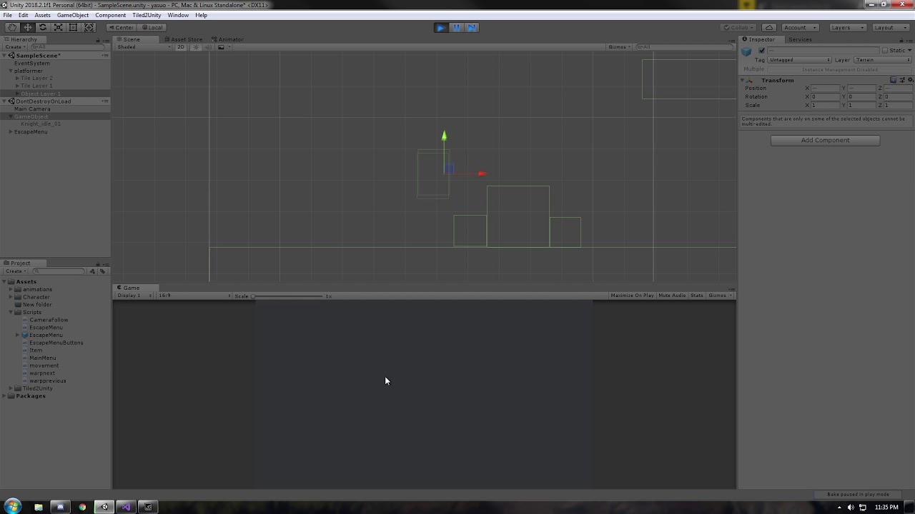 Character stuck in floor 2D - Unity Engine - Unity Discussions