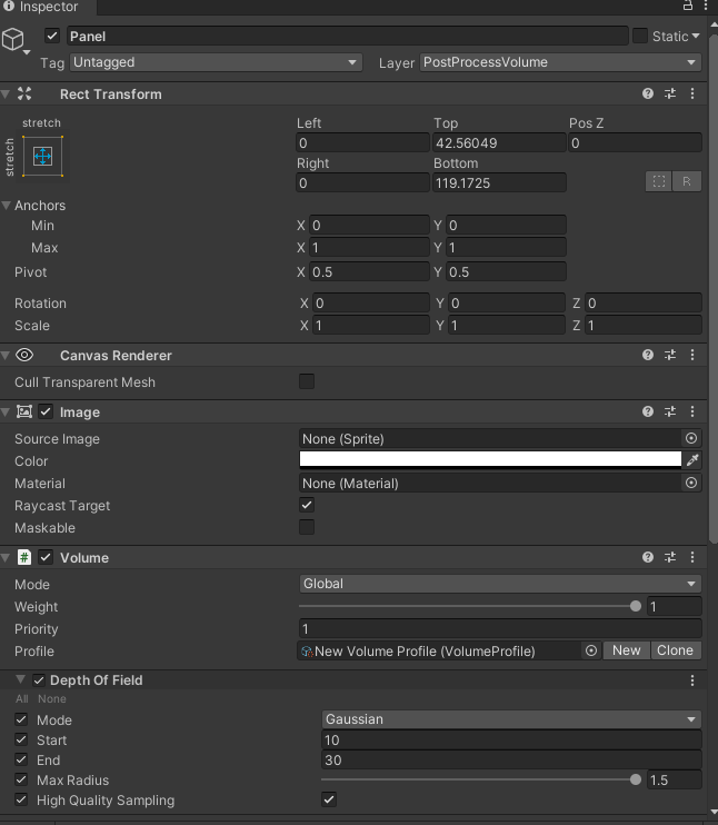 Blur post process on UI problem - Unity Engine - Unity Discussions