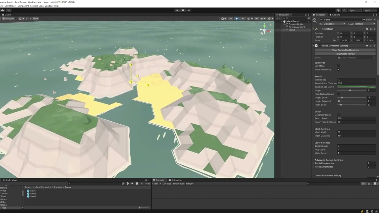 [RELEASED] Low Poly Island / Terrain Generator - Community Showcases - Unity Discussions