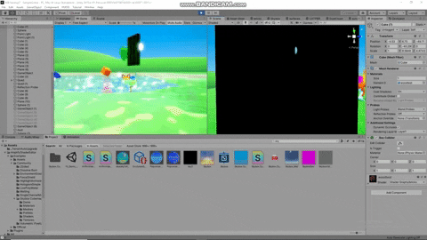 Is it possible to position a camera based on shader vertex coordinates ...