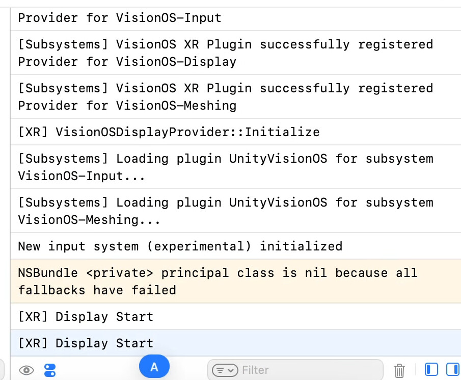 Unity/PolySpatial GameController framework failing to load - Unity Engine - Unity Discussions