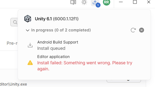 Can't install Unity 6.1 - Getting Started - Unity Discussions