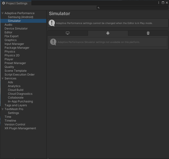 Adaptive Performance - Unity Engine - Unity Discussions