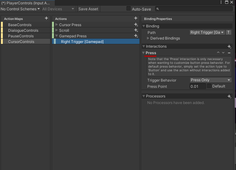 Right/Left Trigger on Controller not detecting as should - Unity Engine - Unity Discussions