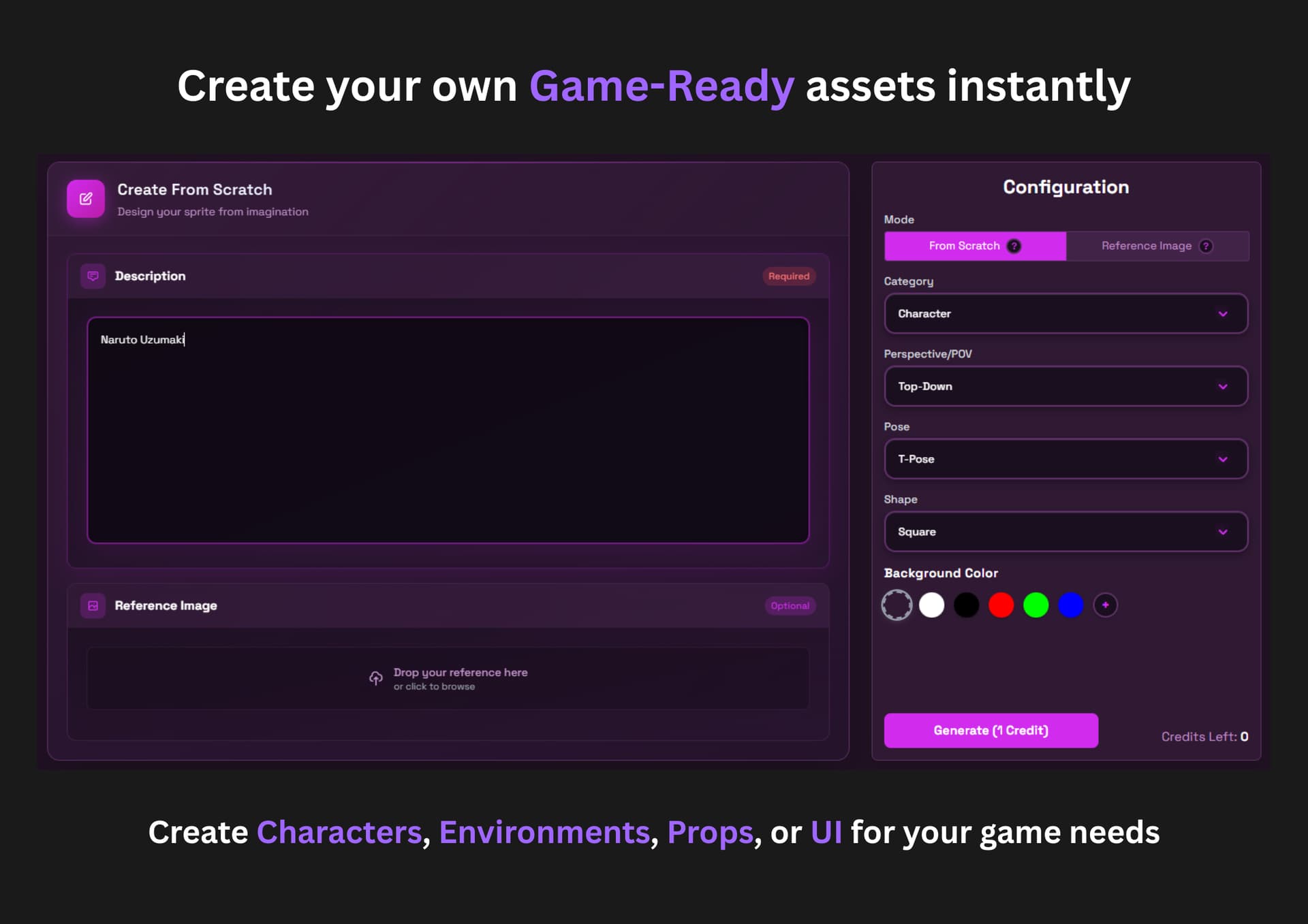 Finally built something that saves me from game asset struggles ...