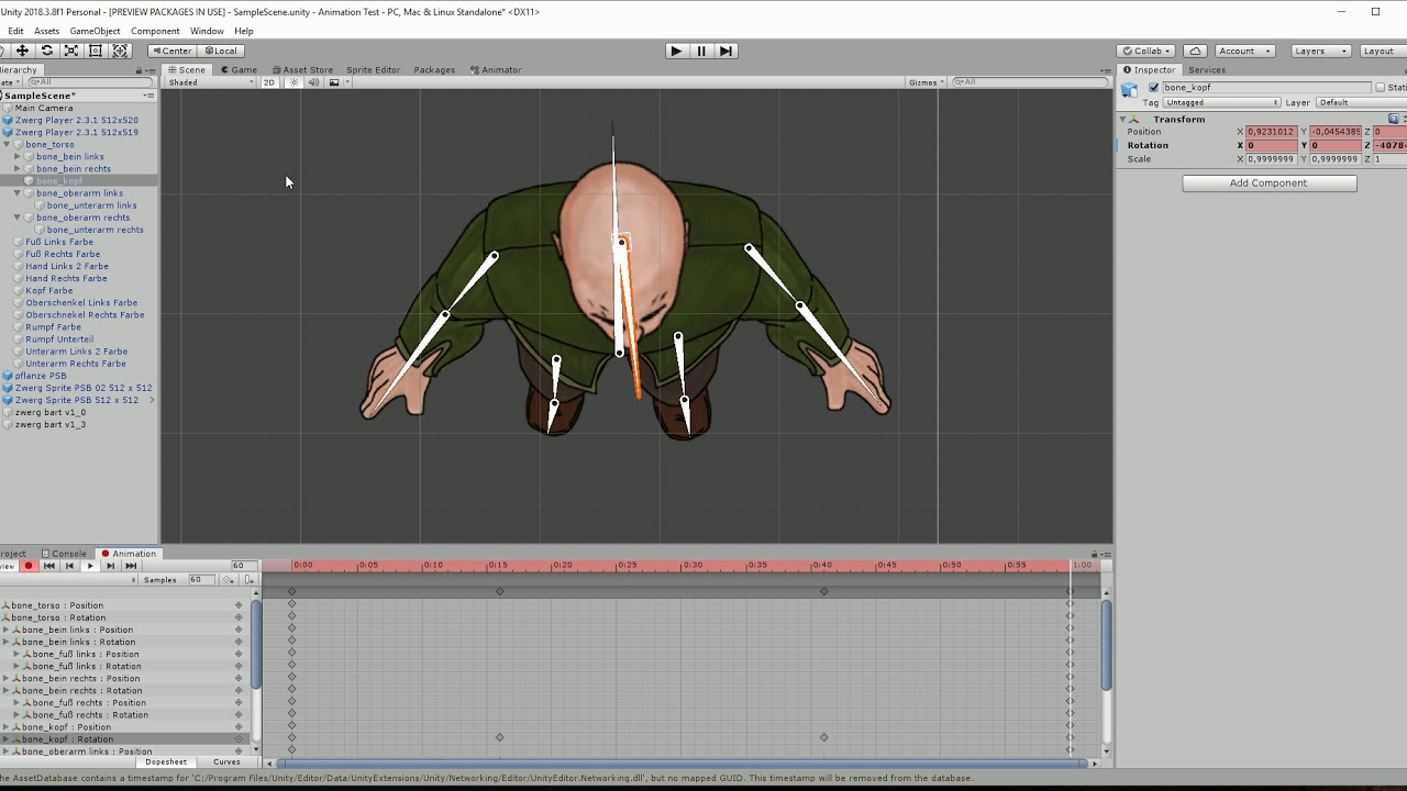 Problems with the animationsystem. - Unity Engine - Unity Discussions
