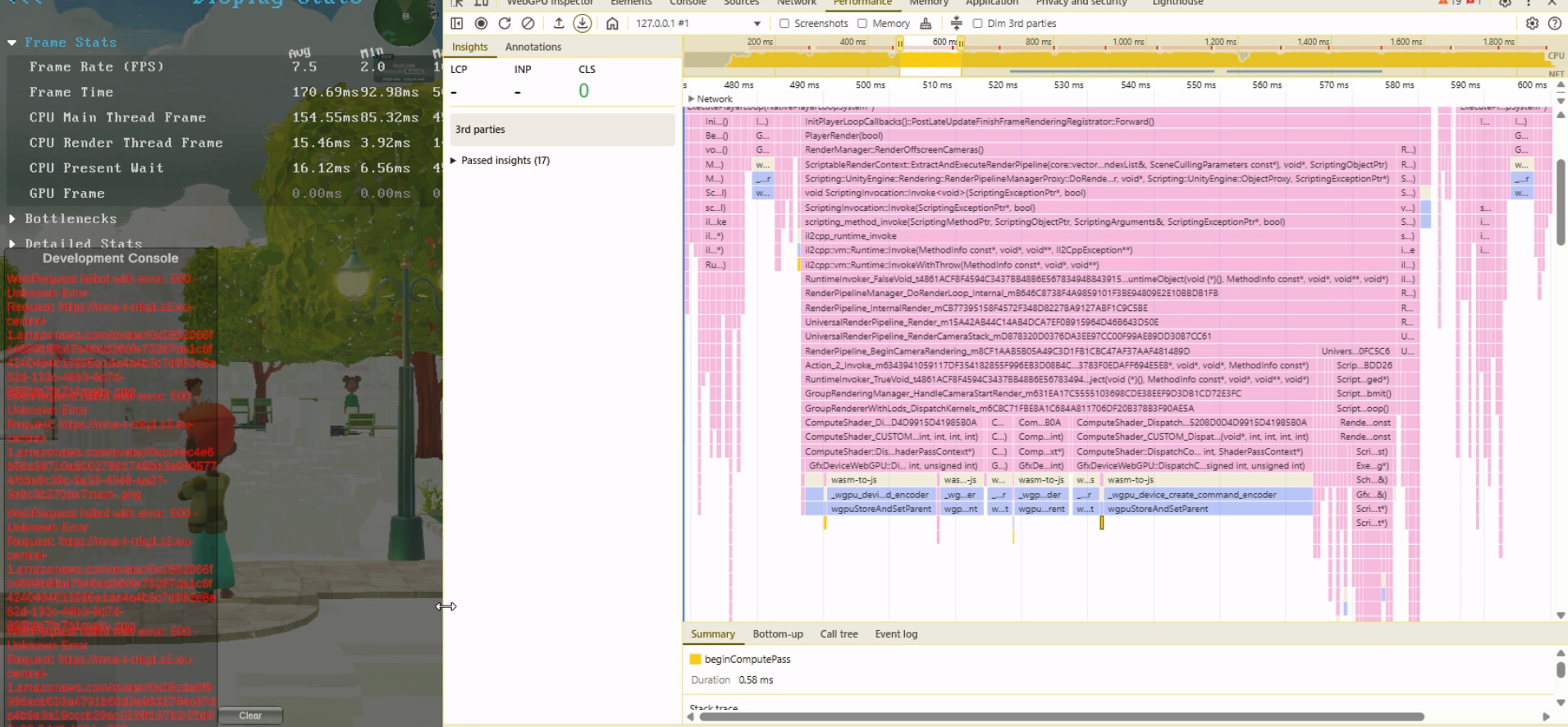 6000.0.61f massive compute-related fps degradation (40 down to 7 fps) WEBGPU - Unity Engine ...