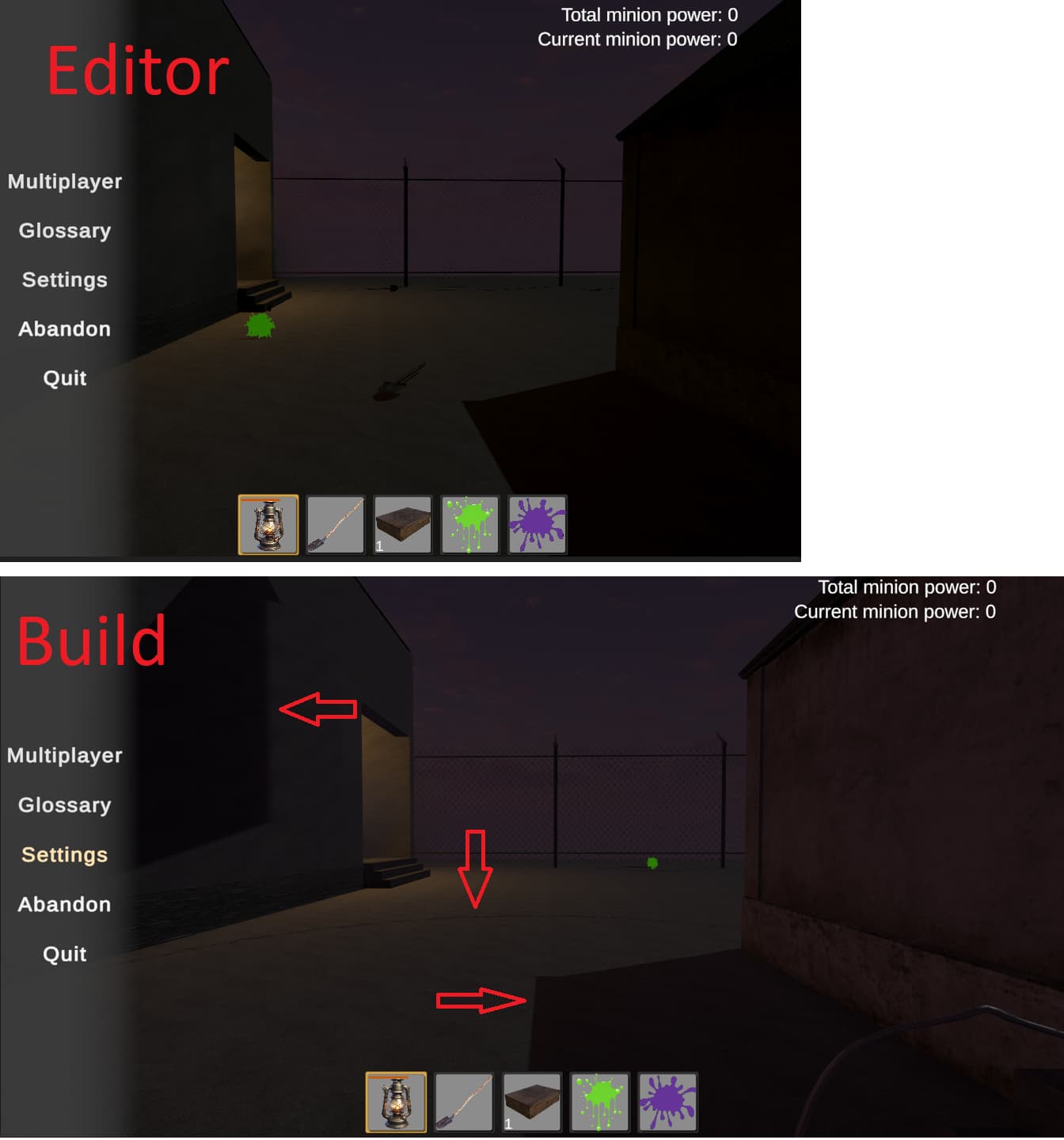 Inconsistent shadows/lighting between editor and build - Unity Engine - Unity Discussions
