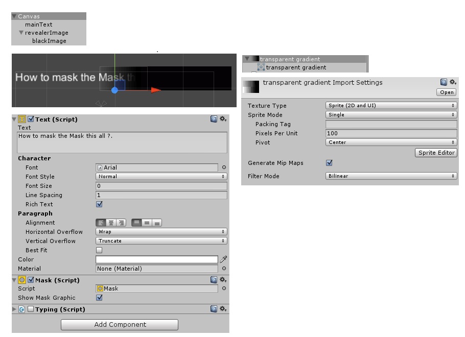 How to Mask Text ? - Unity Engine - Unity Discussions