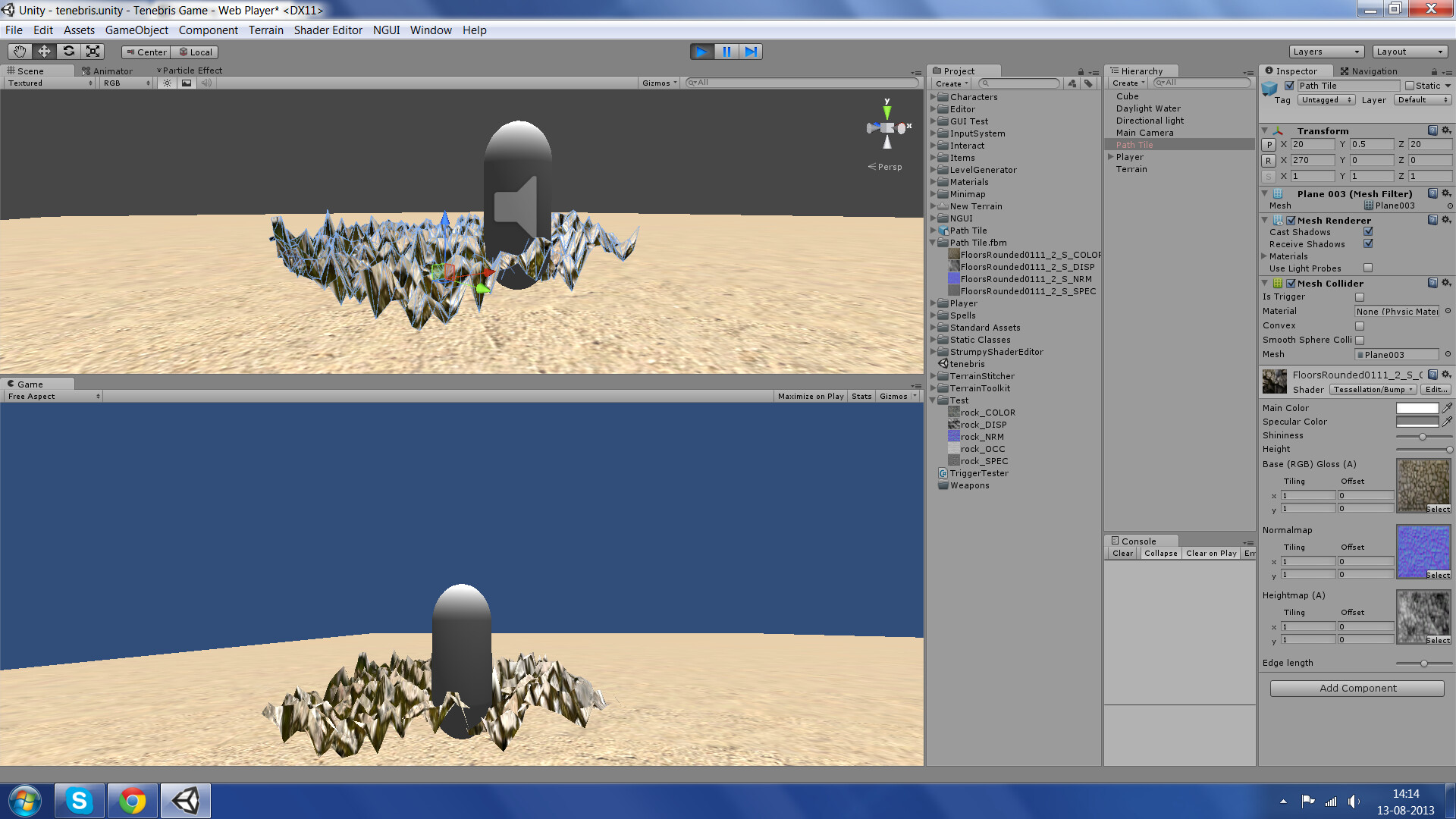 Displacement mapping on meshes and terrain textures? - Unity Engine - Unity Discussions