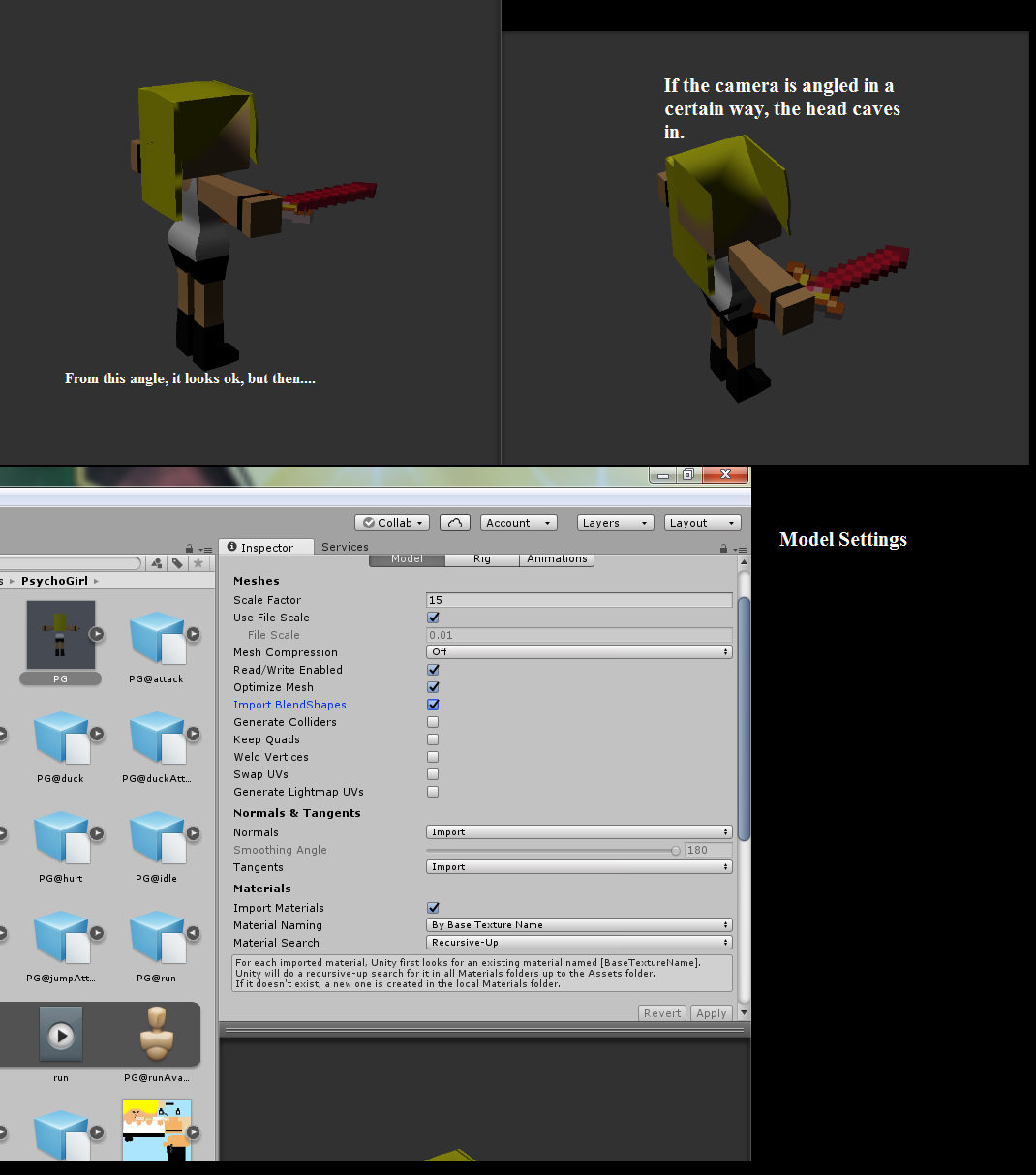 Model Geometry flickering/disappearing - Unity Engine - Unity Discussions