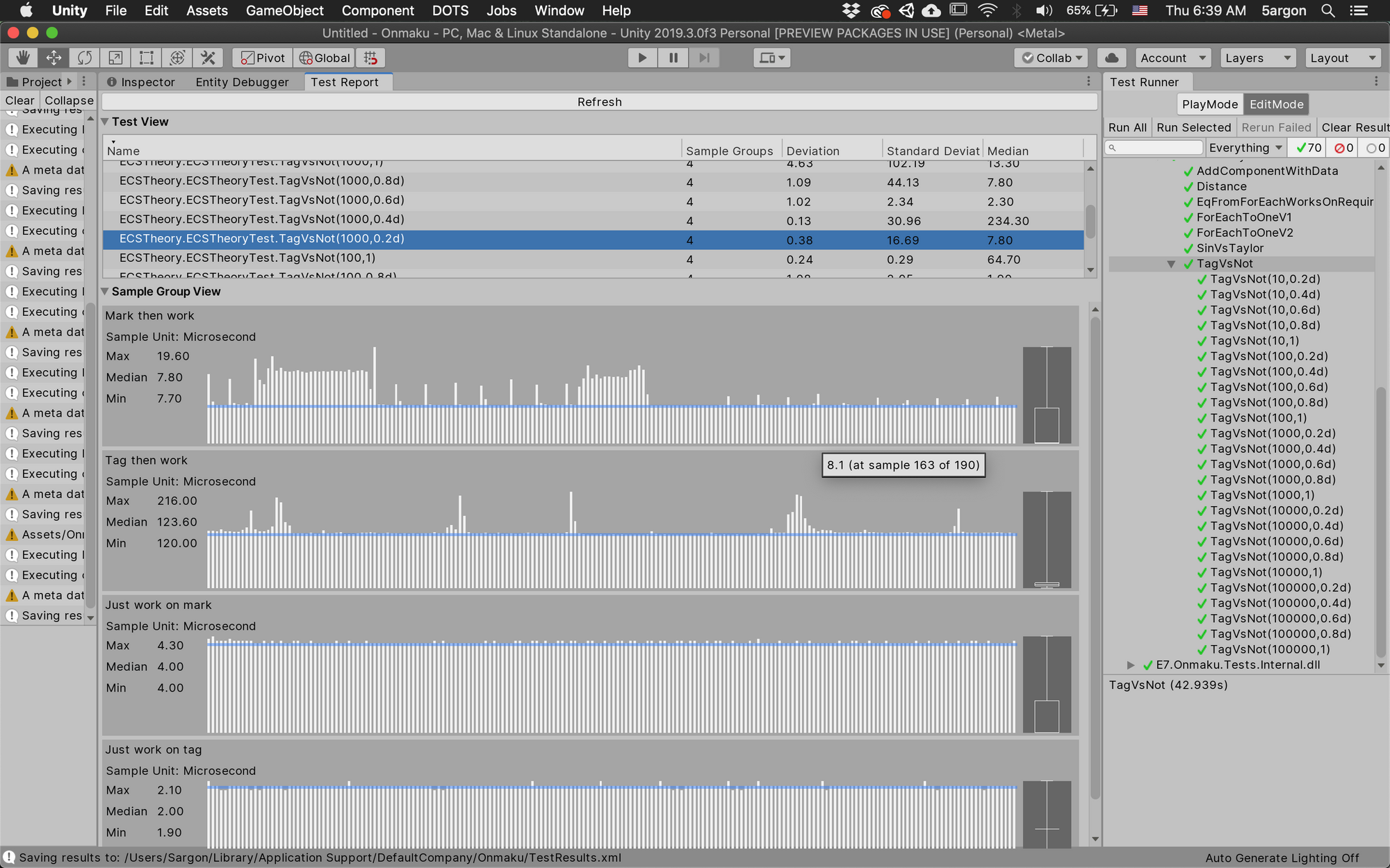 One solution to negative performance hit of changing entity archetype. - Unity Engine - Unity ...