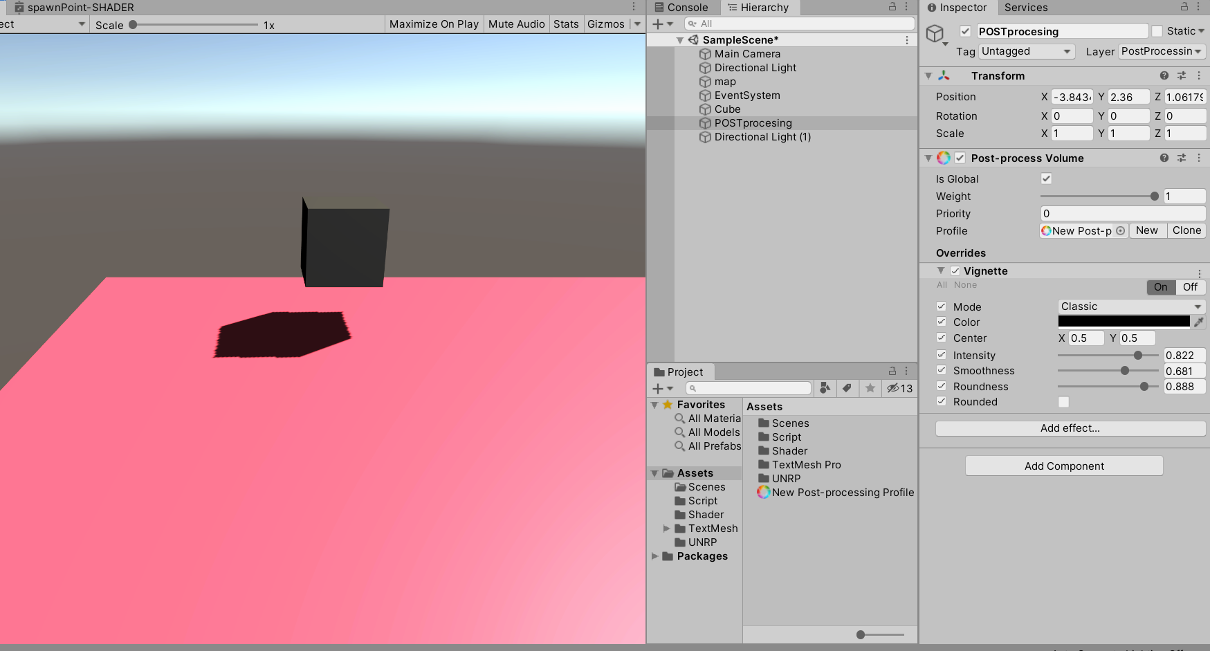 PostProcessing has no effect - Unity Engine - Unity Discussions