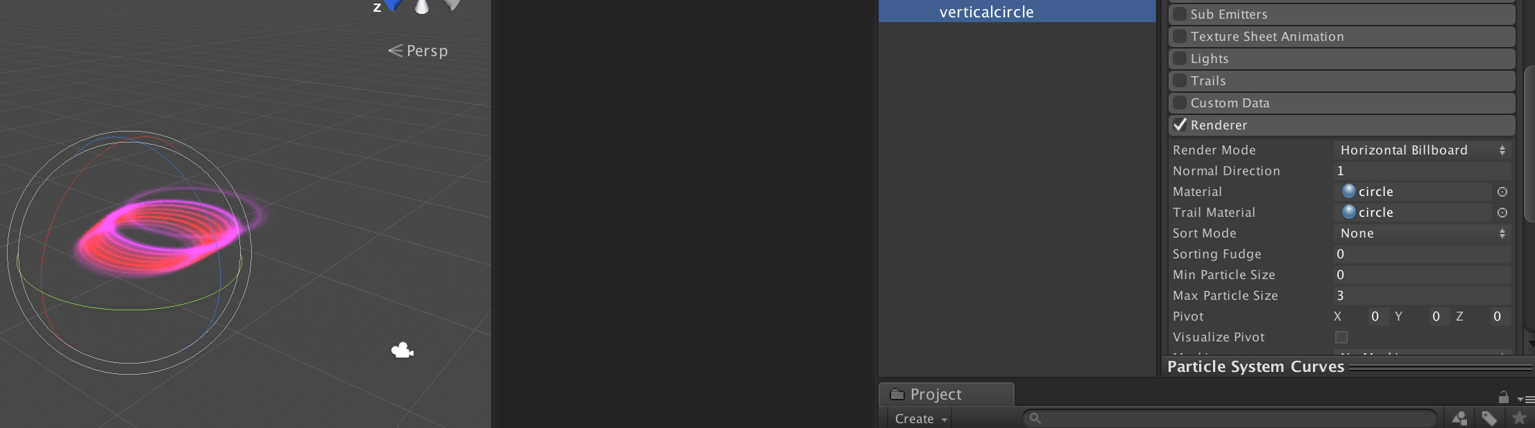 Rotate texture particle system locally when using horizontal billboard - Unity Engine - Unity ...