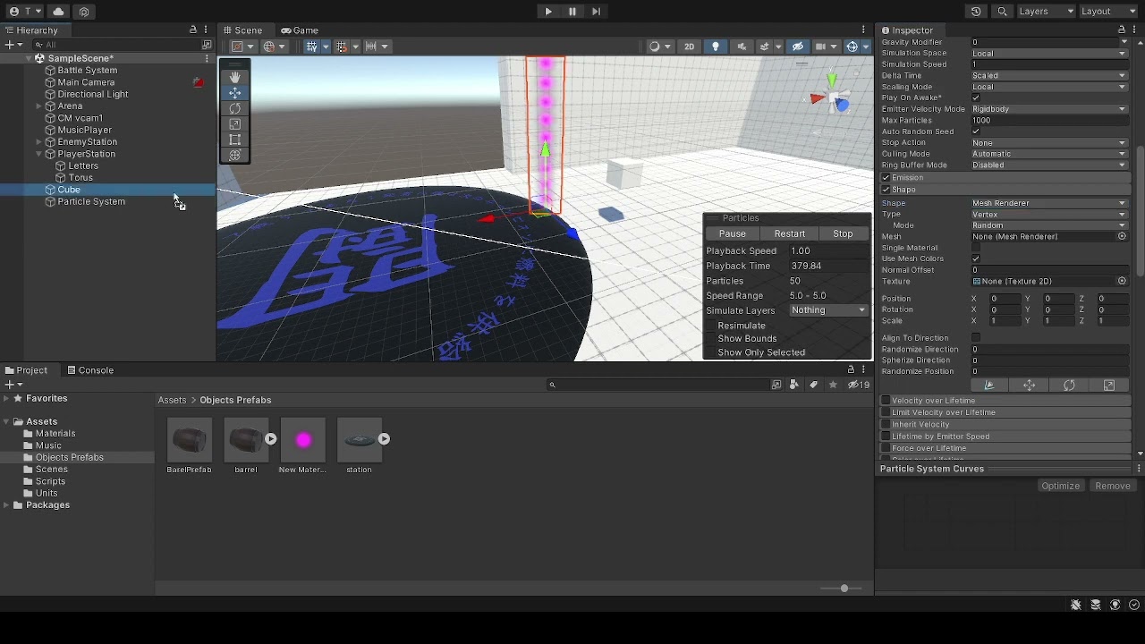 Black particles when using the Mesh Renderer - Unity Engine - Unity Discussions