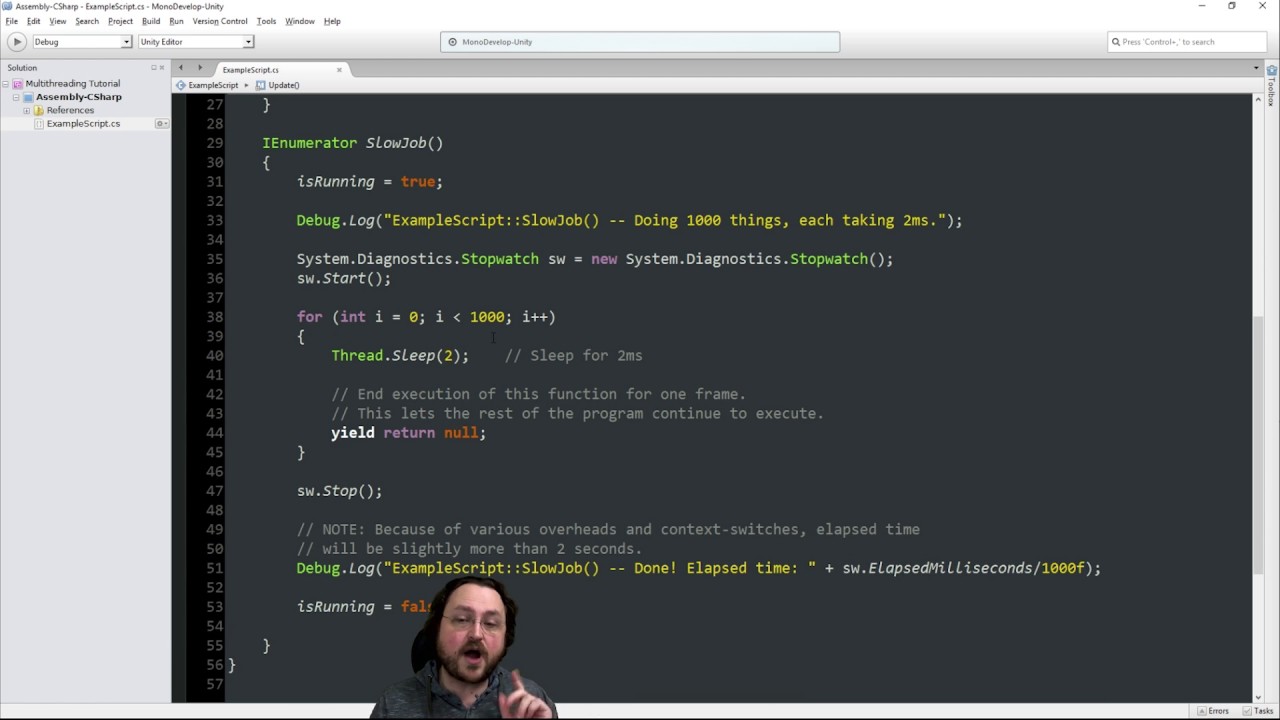Running Large Calculation Without the Game Freezing? - News & General Discussion - Unity Discussions