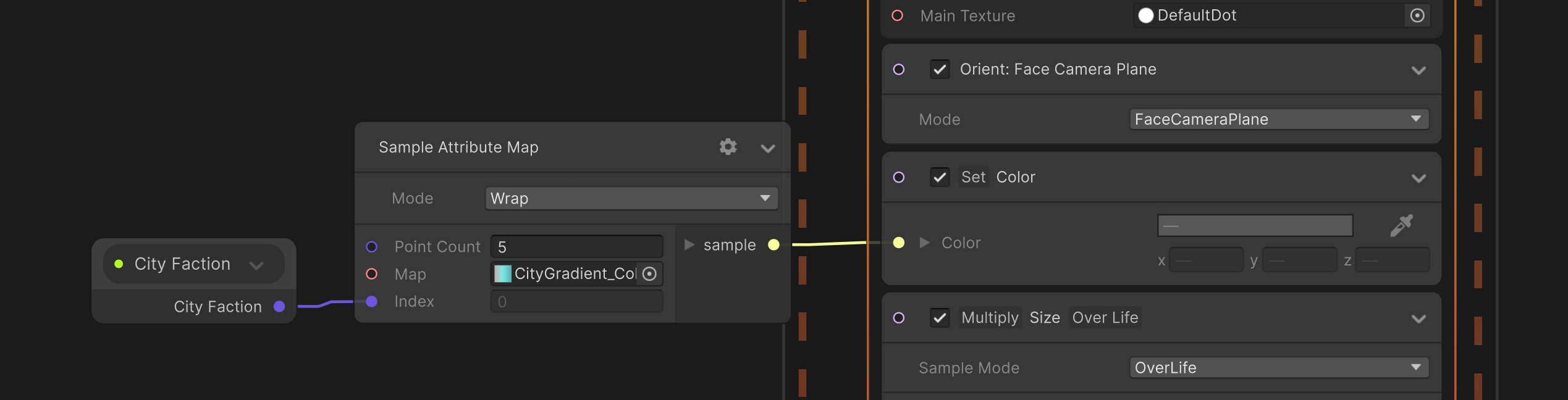 Particle changes color as depending on the color of the earth - Unity Engine - Unity Discussions