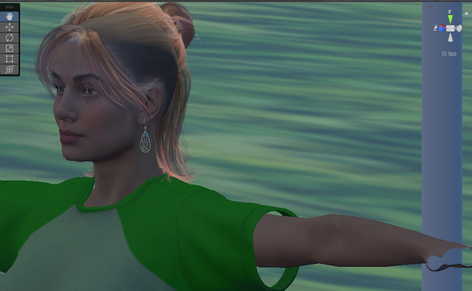 Character models created in Character Creator 4, textures coming out distorted after importing ...