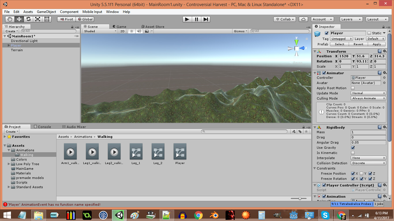 Invalid Layer Index 1 Unity Engine Unity Discussions