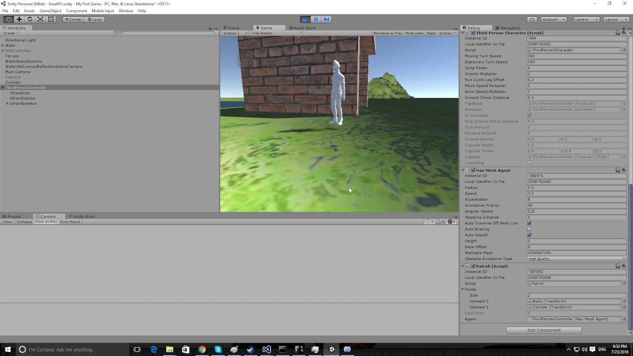 Why my character is moving so strange and everything stuttering when using way points ? - Unity ...