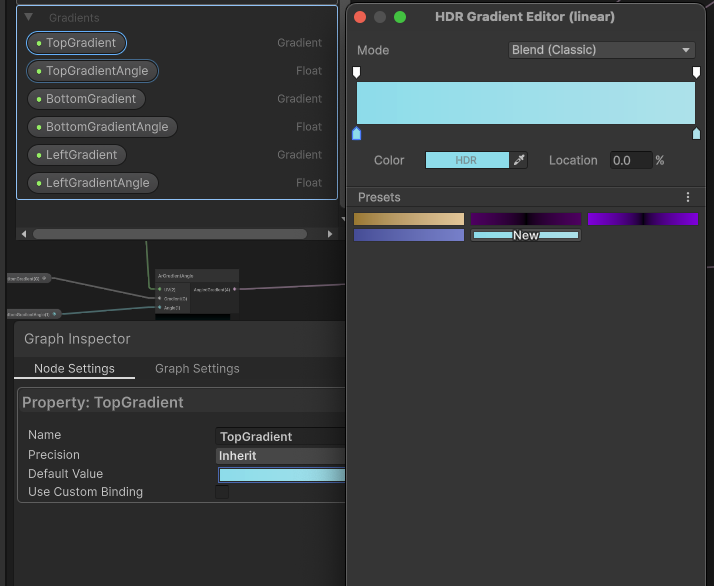 Gradient Type field is showing HDR based Gradient Editor, I need normal/non hdr - Unity Engine ...