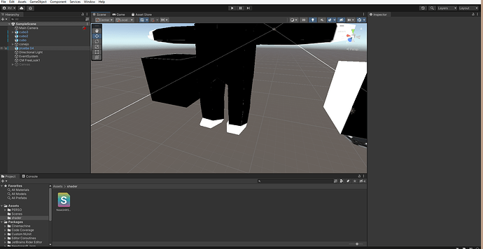 Problema con las texturas, se ven unas lineas del color del fondo que le puse usando blender ...
