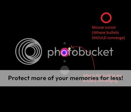 Getting an accurate direction vector CHILD OBJECTS to mouse cursor ...