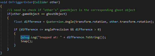 Comparing Two Game Objects Using Quaternionangle Help Unity Engine Unity Discussions 