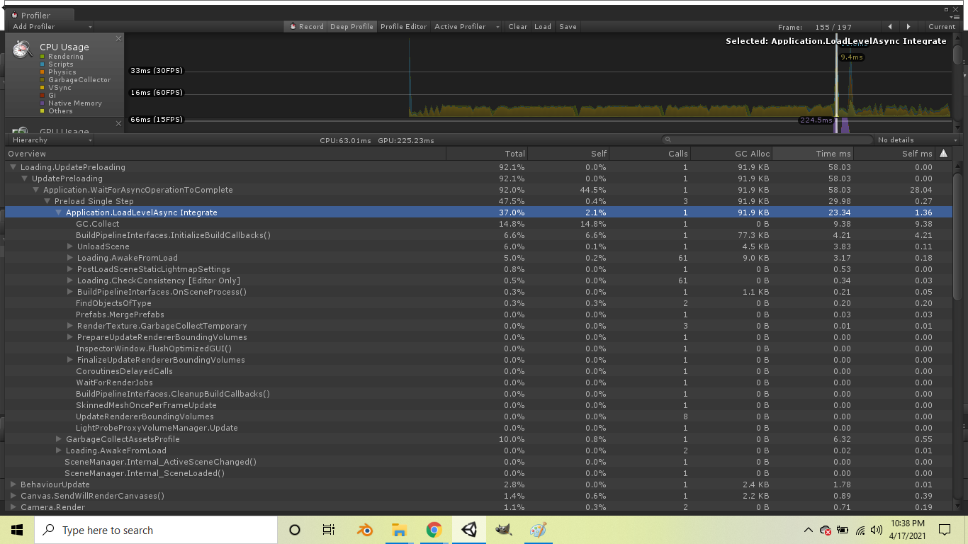 Game freezing between scenes... - Unity Engine - Unity Discussions