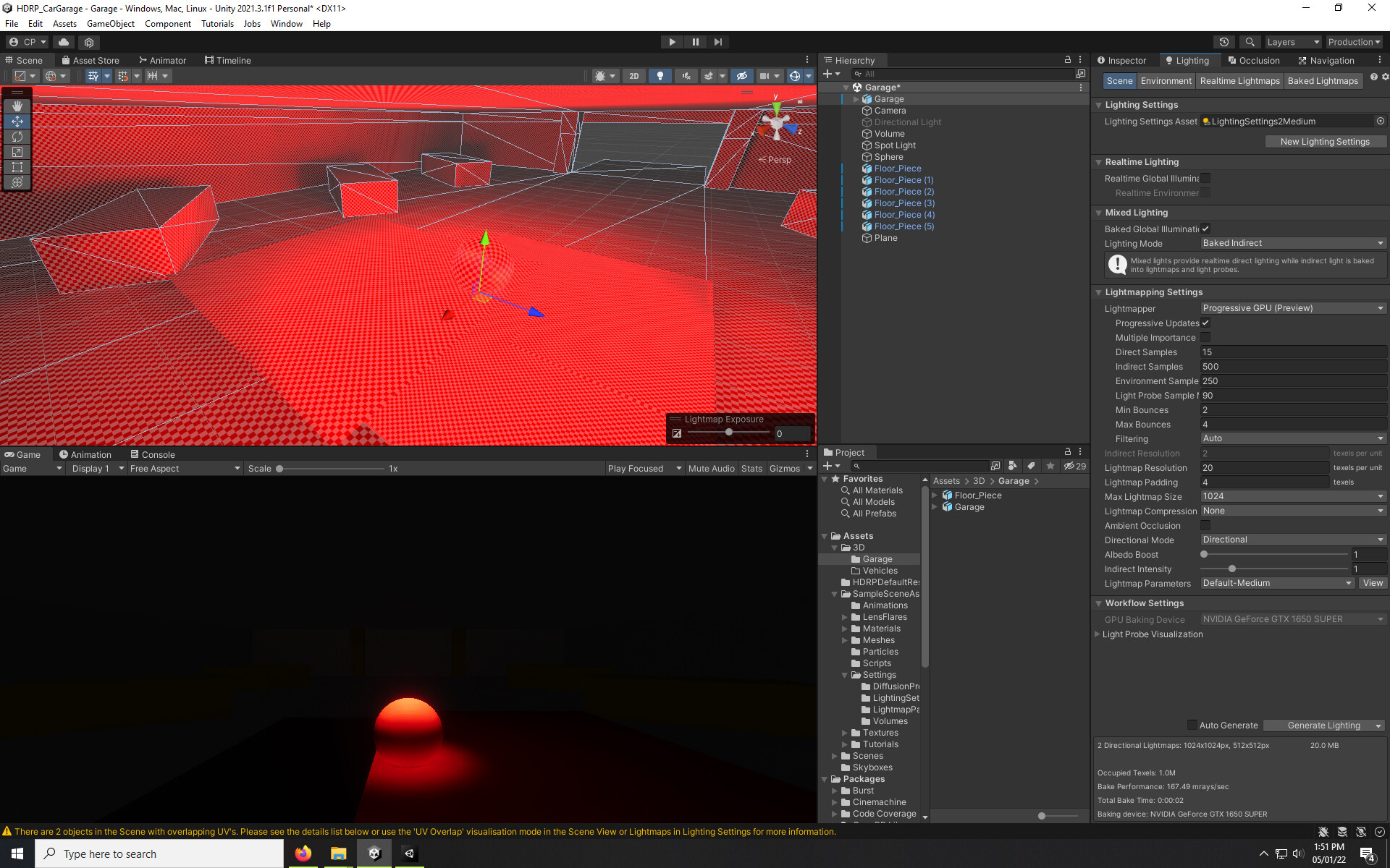 Imported FBX not baking lightmaps in Unity 2021.3.1f1 [Solved] - Unity Engine - Unity Discussions
