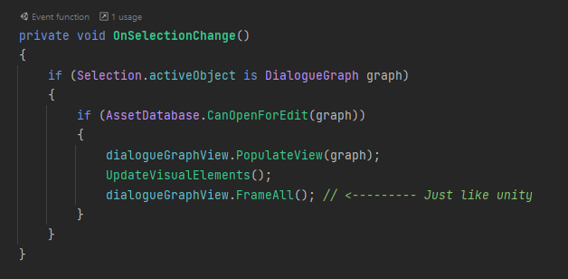 GraphView.FrameAll not working - Unity Engine - Unity Discussions