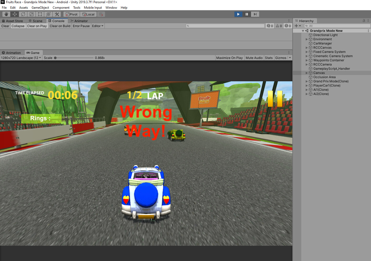 How to know that the car is going back (wrong way) - Unity Engine - Unity Discussions
