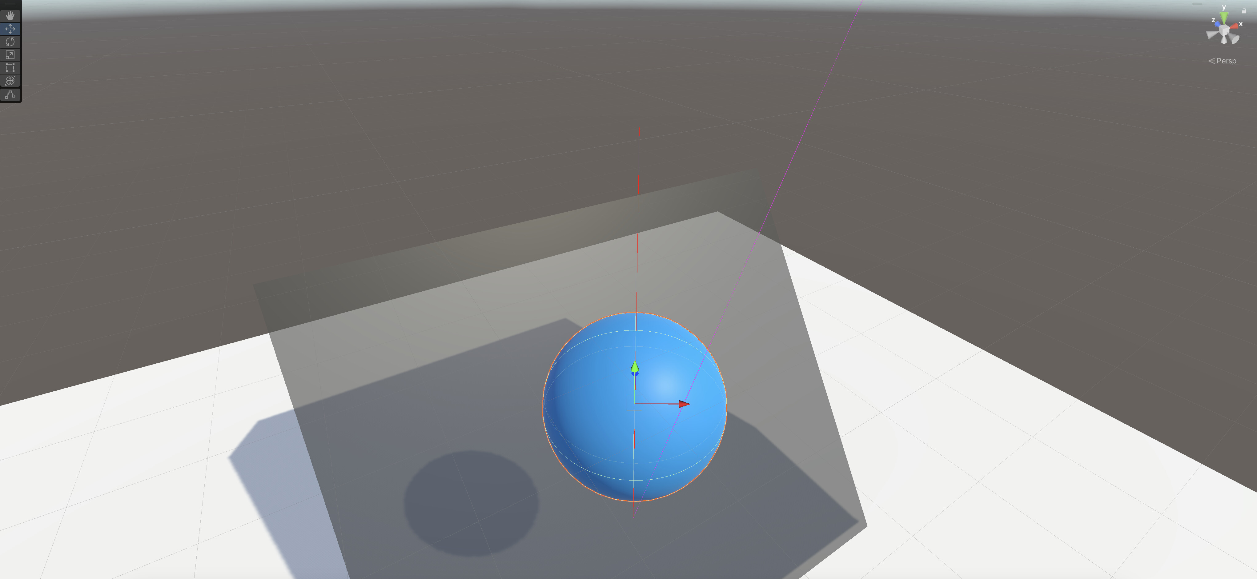 How to project vector on slope while maintaining components of its ...