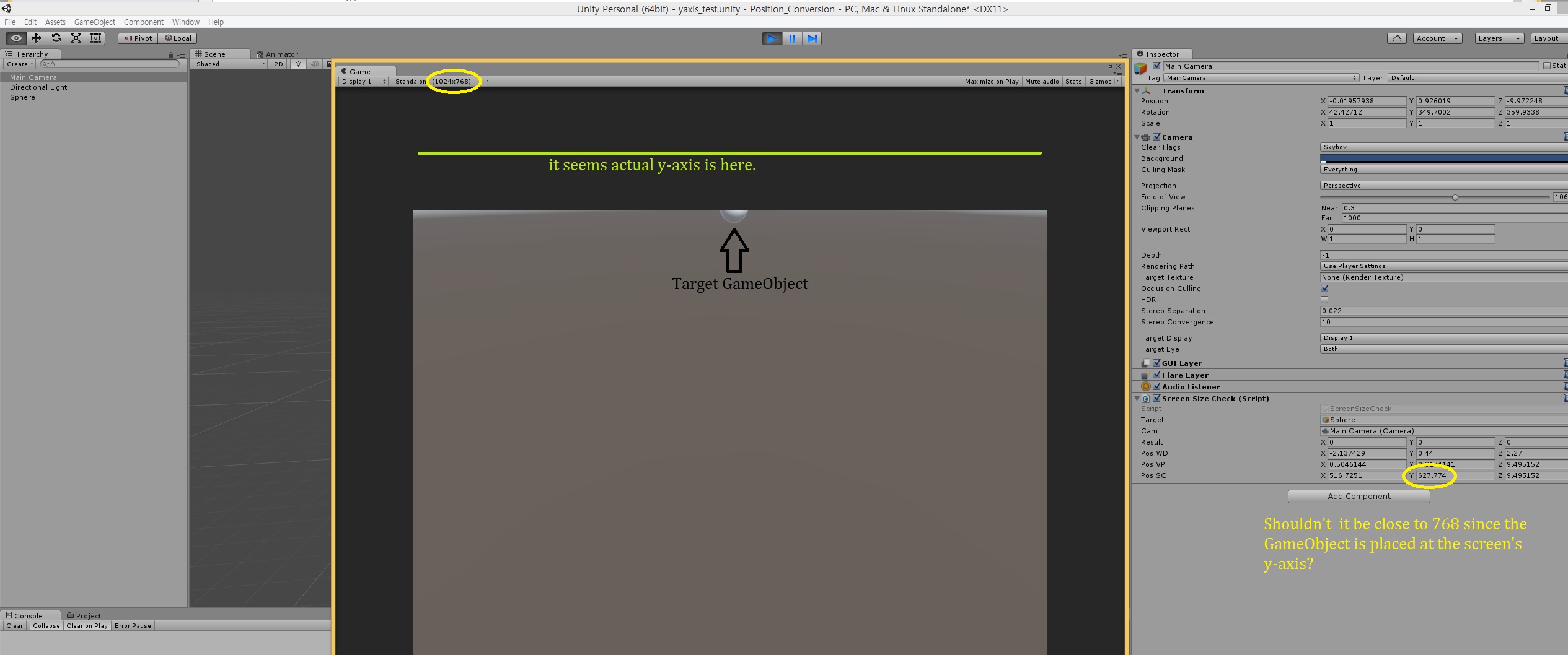 WorldtoScreenPoint y-axis issue. - Unity Engine - Unity Discussions