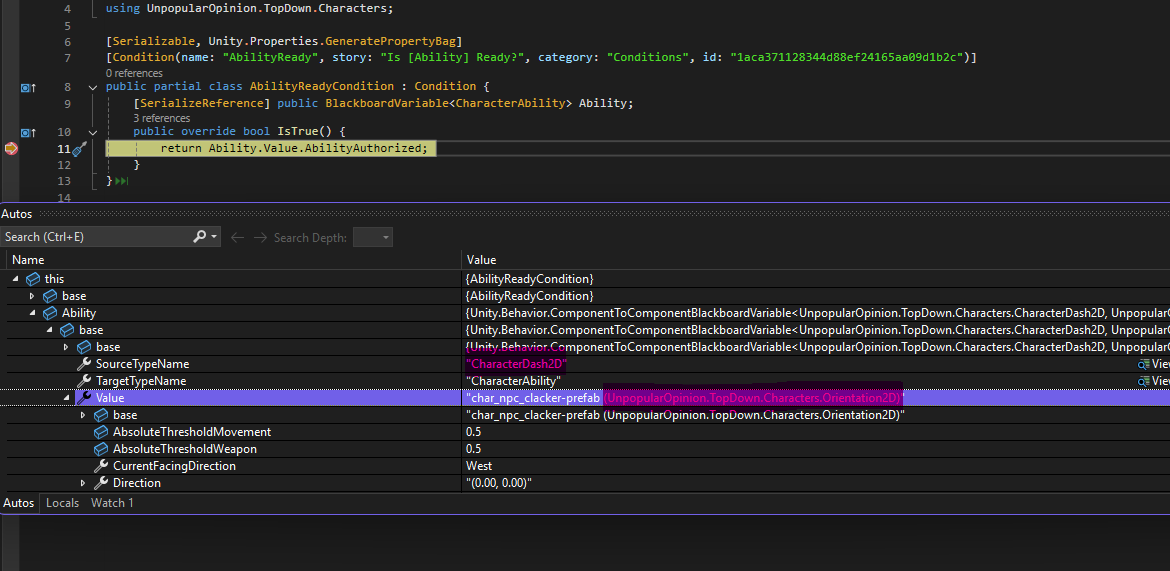 Behavior Tree BlackboardVariable Value changes references despite editor assignment - Unity ...