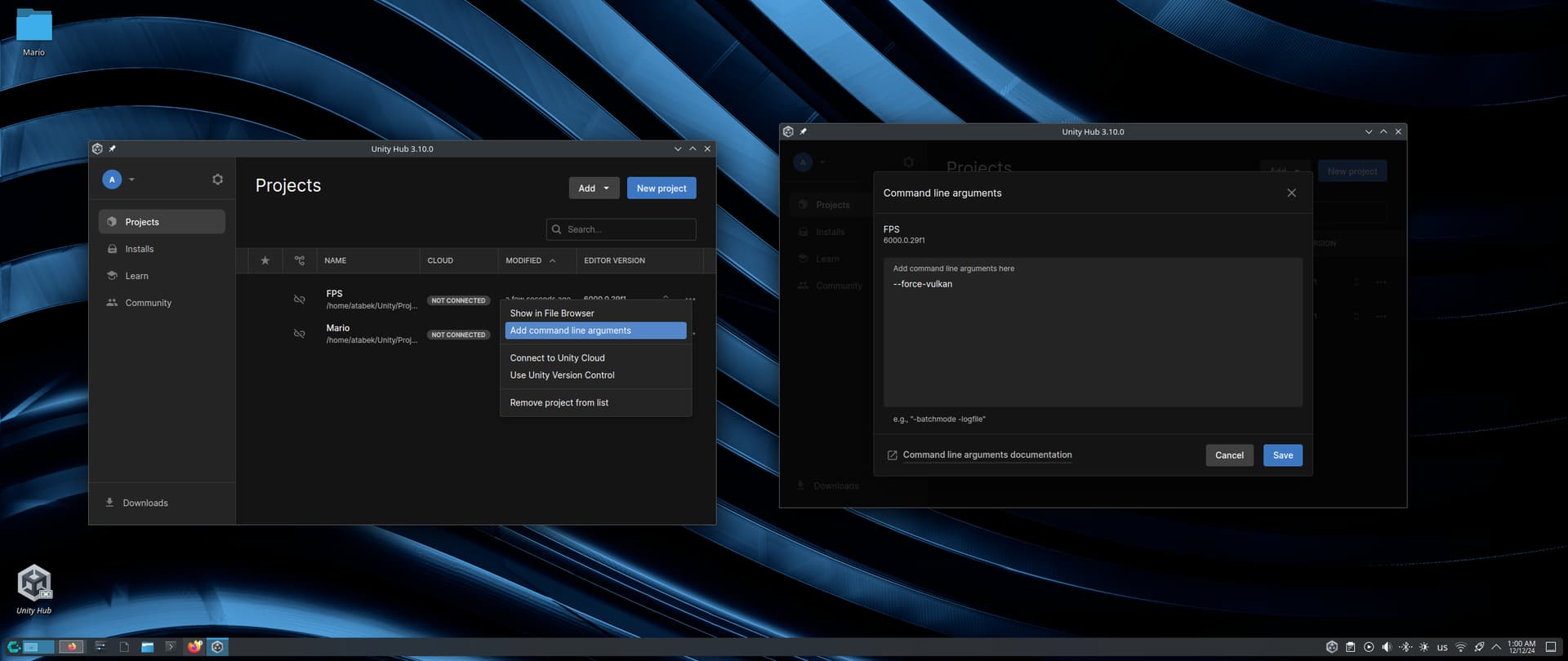 Linux change Default to Vulkan - Unity Engine - Unity Discussions